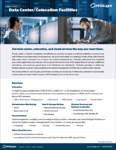 Cloud & Data Center Services to Migrate Data - FirstLight