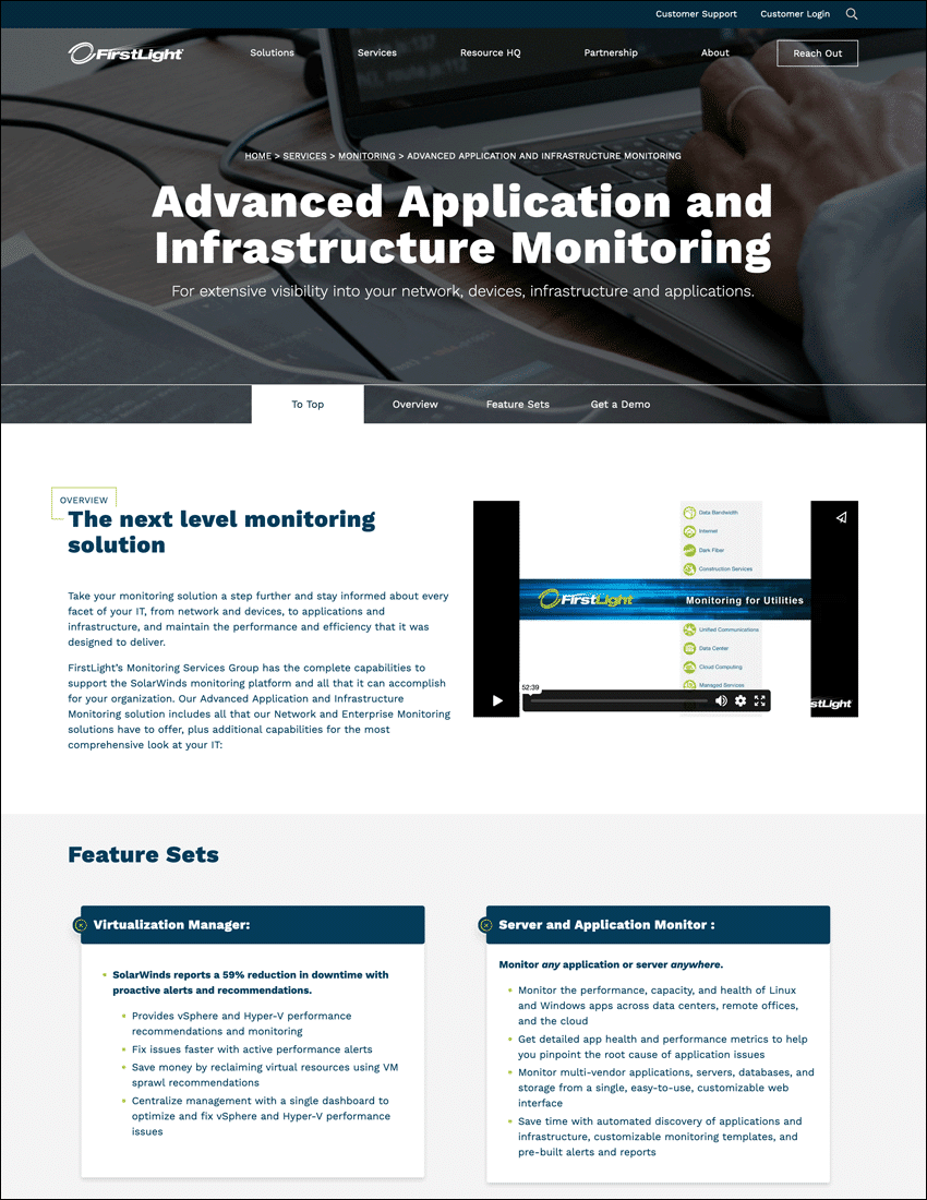 Full-Service Monitoring Solutions - FirstLight